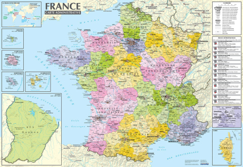 Mapa Francji > Wydawnictwa Francuskie